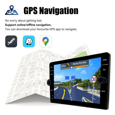 中国 8インチ 2din Android 13 カーステレオ QELDスクリーン GPS Wifiとカメラ フルフィットデザイン 販売のため