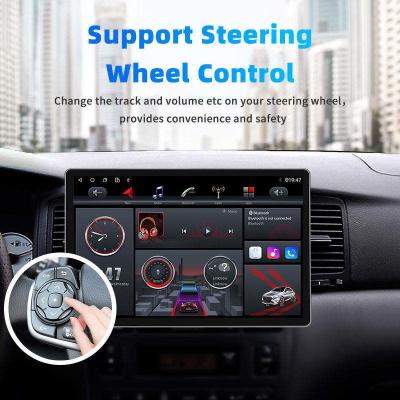 Cina Schermo LCD 13 pollici Car Radio 2 Din Android 4 64G Universal 360 Rotary Multimedia Player in vendita