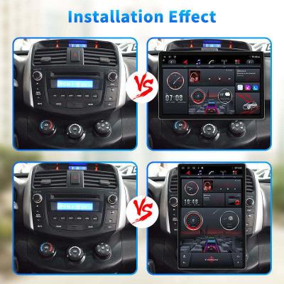Cina Schermo LCD 13 pollici Car Radio 2 Din Android 4 64G Universal 360 Rotary Multimedia Player in vendita