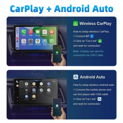 Cina Schermo LCD 13 pollici Car Radio 2 Din Android 4 64G Universal 360 Rotary Multimedia Player in vendita