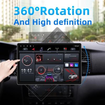 Cina Schermo LCD 13 pollici Car Radio 2 Din Android 4 64G Universal 360 Rotary Multimedia Player in vendita