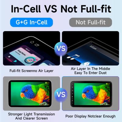 中国 ポータブル Android12.0 ヘッドレストモニター 2 32G WIFI/Bluetooth/USB/SD/HDMI/FM/ミラーリンクビデオプレーヤー 販売のため