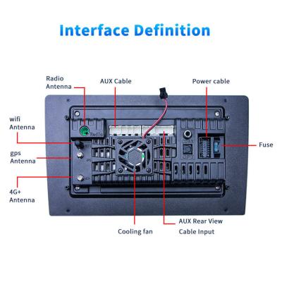 Cina Universal Car 9'2Din Android Multimedia Player con CarPlay wireless integrato e GPS in vendita