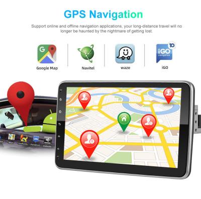 Cina Multilingue Compatibile 10,1 pollici Universal Android Multimedia Player Auto DVD Player in vendita