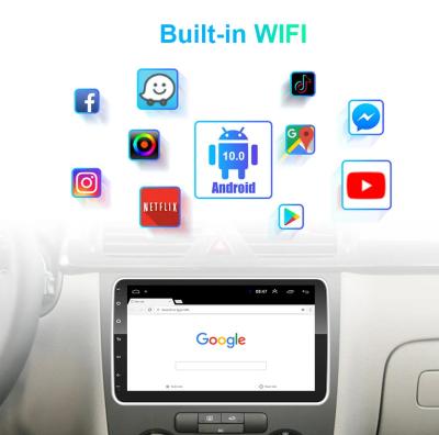 Cina Multilingue Compatibile 10,1 pollici Universal Android Multimedia Player Auto DVD Player in vendita