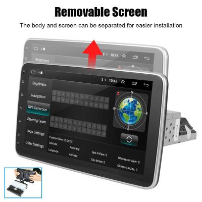 Cina 10.1 pollici Big IPS Screen Multimedia Car Player con display rotabile e GPS stereo in vendita