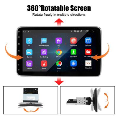 Cina 10.1 pollici Big IPS Screen Multimedia Car Player con display rotabile e GPS stereo in vendita