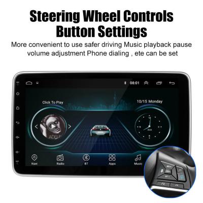 Cina 10.1 pollici Big IPS Screen Multimedia Car Player con display rotabile e GPS stereo in vendita