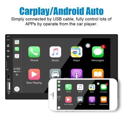 Cina 178*102mm Dimensione HD Touch Screen Auto MP5 Player con Carplay Bluetooth e Reverse Camera in vendita