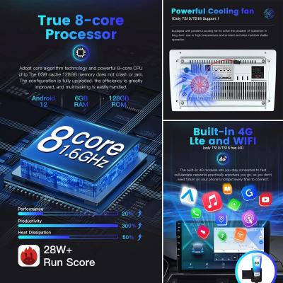 Cina 9 pollici 2din touch screen Android Car Radio con navigazione GPS e posizionamento del cruscotto in vendita
