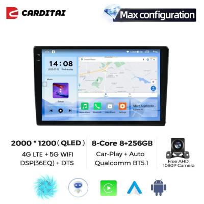 China 360 Camera Android Double Din Car Stereo for VW Multi Language Steering Wheel Control Work for sale