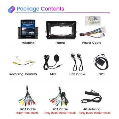 Cina Universal Android Auto Car Radio 9,5' Vertical Screen FM IPS Carplay MP5 Car Player in vendita