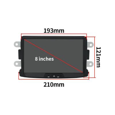 Cina 1280*800 Risoluzione Universal 2DIN Multimedia Player per Dacia/Sandero/Duster/Renault in vendita