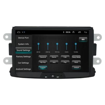 Cina 1280*800 Risoluzione Universal 2DIN Multimedia Player per Dacia/Sandero/Duster/Renault in vendita