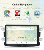 China DUSTER Car Multimedia Player with 1280*800 Resolution and Multi Language Support for sale