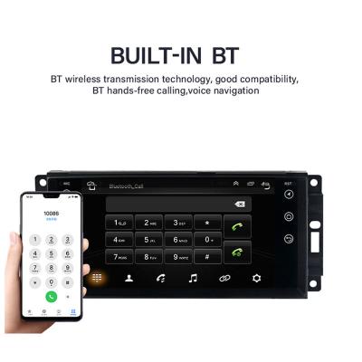 Cina 1280*800 Risoluzione 7 pollici Android Car GPS Radio DVD Player con adattamento universale in vendita