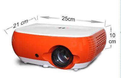 China High Brightness LCD Home Theater Projector 1200 Lumens Long Working Life for sale