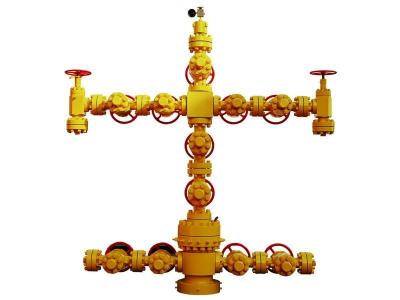 China API 6A Oilfield Wellhead X-Mas Tree for Oil and Gas Well ,4-1/16