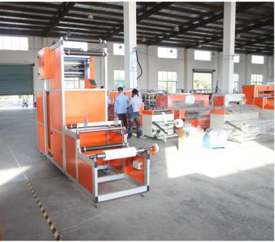 China Separated HEPA Filter Fiber Glass Pleating Machine 50 - 300mm Pleating Depth for sale