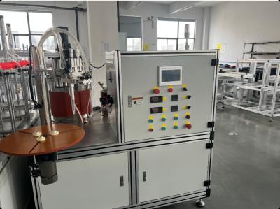 China Filter End Cap AB Gluing Injection Machine for sale