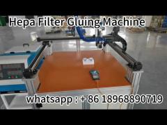Machine de fabrication de filtres HEPA en acier inoxydable