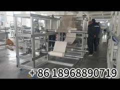 hydraulic oil filter pleating machine