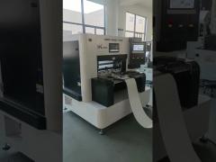 Máquina de pliegue de cuchillo automática controlada por servomotores 650 mm de ancho