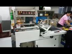 30 PCS/min Filtro de película de plástico de la máquina de embalaje Sistema de control PLC