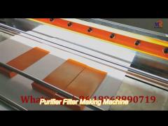 1050 mm de ancho de purificador de filtro de la máquina de fabricación de 220V / 380V máquina de flexión de cuchillo CNC