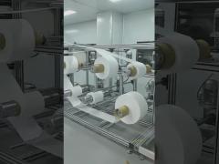 フィルター紙ナイフ 折りたたみ機械 700mm 幅 CNC制御システム