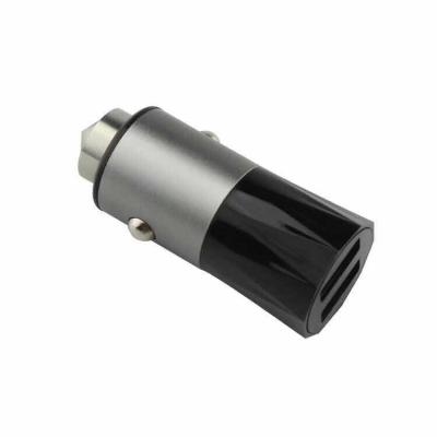 Cina Porta USB doppia dell'alto di amp del telefono cellulare di USB caricatore dell'automobile con l'alloggio del rame del metallo in vendita