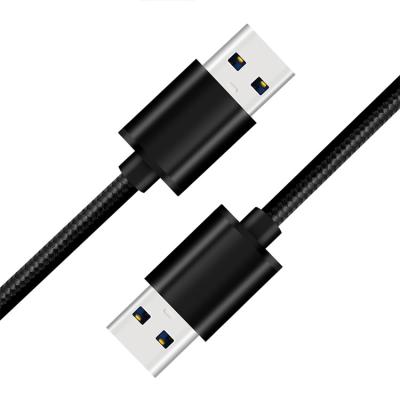 China Double USB High Speed Usb Cable , Gold Plated Connector USB Data Transfer Cable for sale