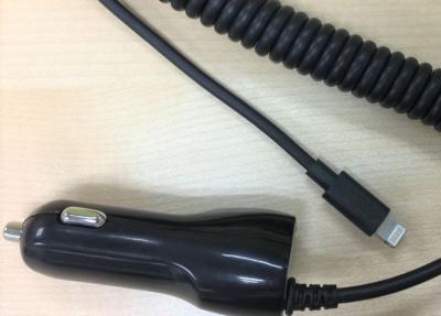Cina Caricatore della cabina di funivia del fulmine di CC 12V -24V Iphone con il certificato del cavo MFI della bobina in vendita