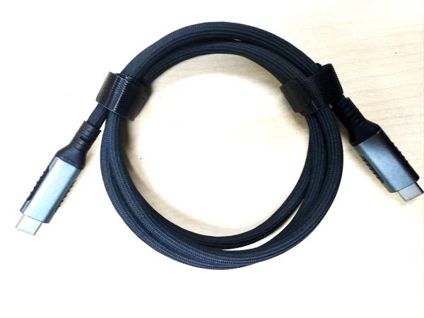 Quality E-mark Type C 3GEN 2 Type C to C 3.2 cable with E-Mark Type C Fast Charging for sale