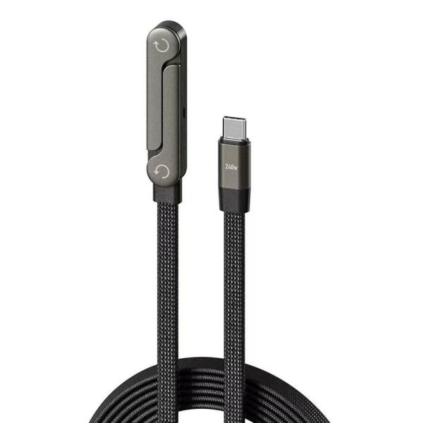 Quality 240W Mobile Phone Holder Bracket Data Cable with Pure Copper Super Fast Charging Data Transfer for Type-C for sale