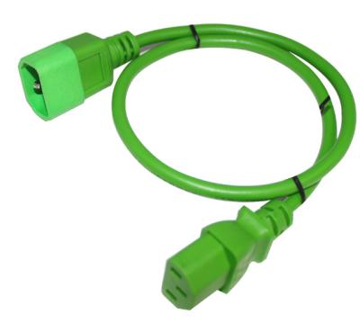 중국 튼튼한 IEC C13 C14 전원 14AWG AC 7A PVC 물자 RoHS 기준 판매용