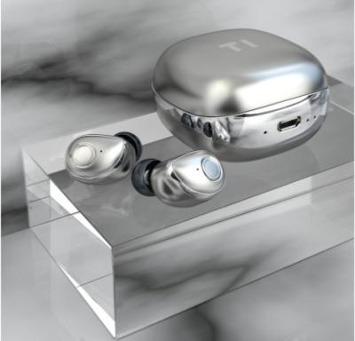 China V5.0 Bluetooth Cordless Bluetooth Earbuds Noise Cancelling 23*17*21mm Size for sale