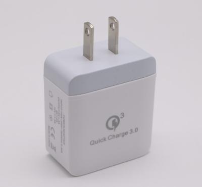 China Schnelles Ladegerät USB-Wand-Ladegerät 30W fasten Ladegerät 3,0 mit 2.4A Doppel-USB für Samsung, iPhone zu verkaufen