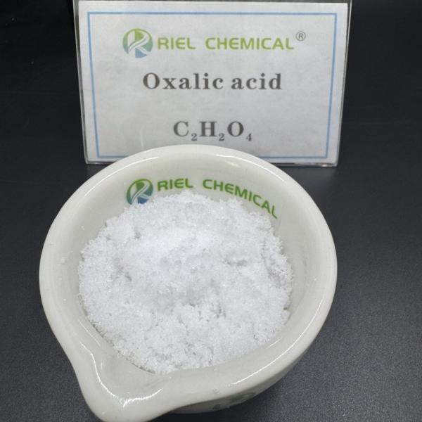 Quality Highly Purified 99.6% Oxalic Acid White Crystal Particle for Reducing Agent for sale