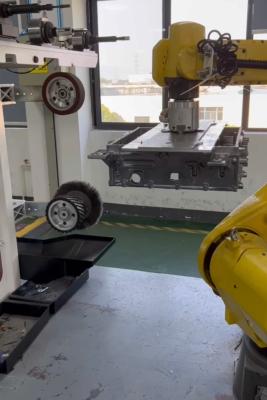 China 6 Axis Edge Deburring Machine 220V for Die Cast Aluminum Alloy for sale