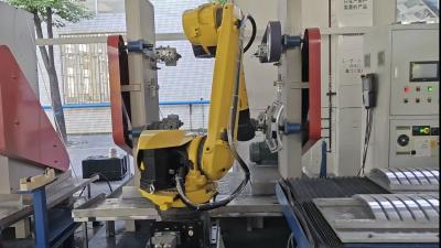 China Microwave Accessories Robot Grinding And Polishing Machine Fully Automated for sale