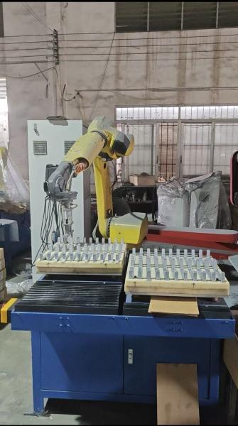 Quality High Precision Robotic Grinding and Polishing Machine Compact for Zinc Alloy Handles for sale