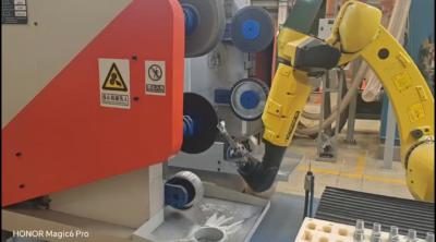 China Robotic Grinder And Polisher for Burr Removal Die Cast Zinc Alloy Components for sale