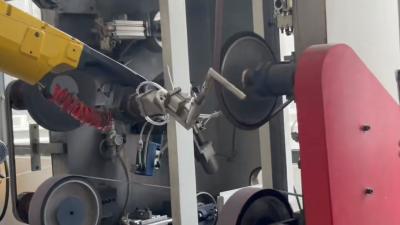 China Robotic Grinding And Polishing Technology Ensuring and Repeatable Results in Stainless Steel Welded Handle Manufacturing and Finishing for sale
