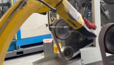 China Robotic Grinding And Polishing Solution Featuring Intelligent Force Regulation and High Accuracy for Consistent Stainless Steel Surface for sale