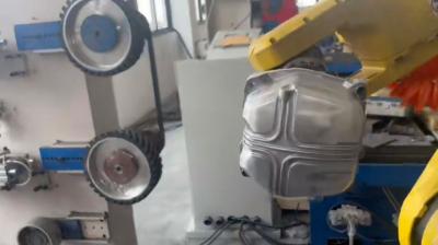 China Robotic Grinding Machine for Motorcycle Engine Aluminum Alloy Covers with Precision Adaptive Force Control and Digital Traceability for sale