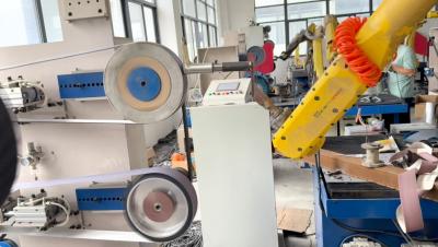 China High-Performance Robotic Grinding System for Stainless Steel Bathroom Faucet Weld Seam Finishing for sale