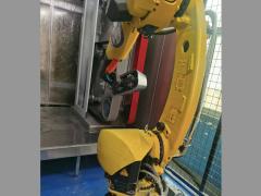 High-efficiency high-quality robotic polishing and brushing of stainless steel appliance housings