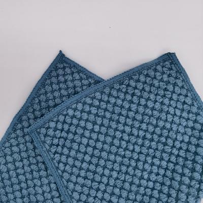 Cina Poliestere 12x28cm Grey Drying Microfiber Towels di 70% in vendita