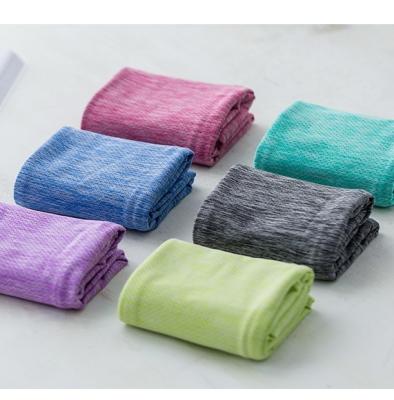 中国 速い乾燥した紫色30cmx90cm Microfiberの体育館タオル 販売のため